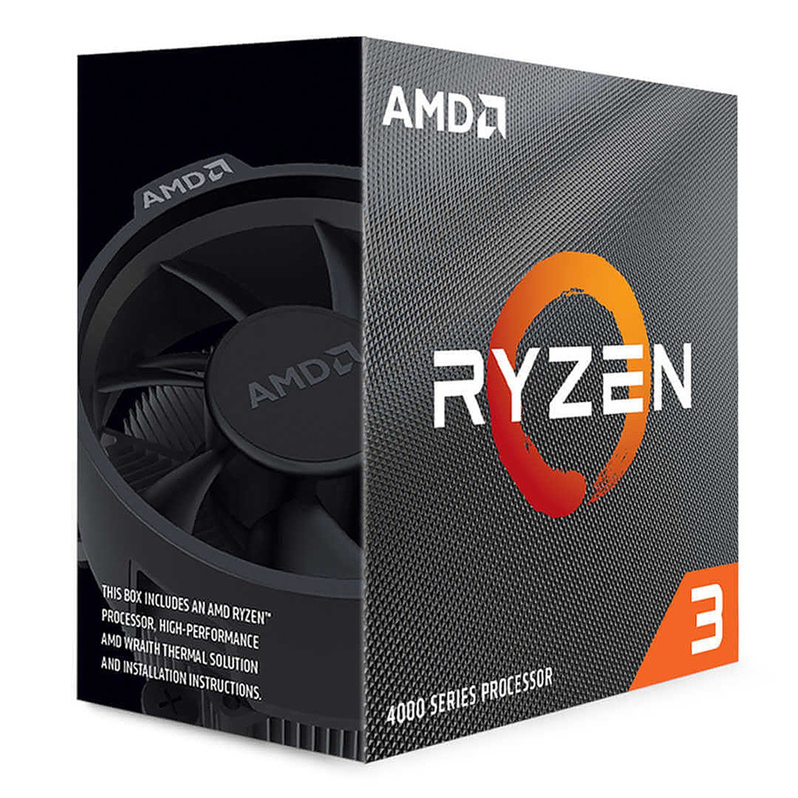 PROCESSEUR AMD RYZEN3 4100 AM4 WSTEALTHC | Best PC